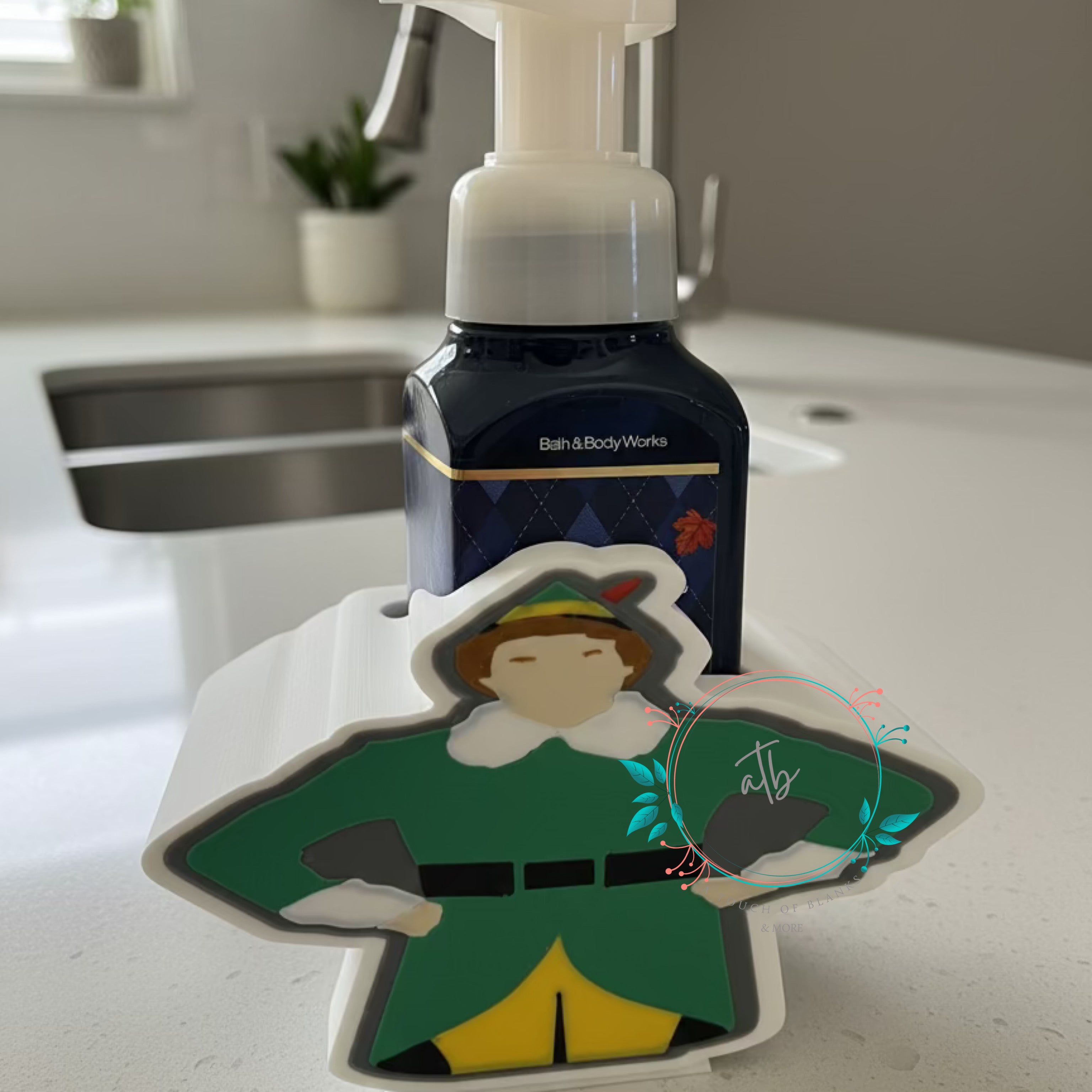 Elf Soap Holder 3D Digital File (8 color file) – A Touch of Blanks & More