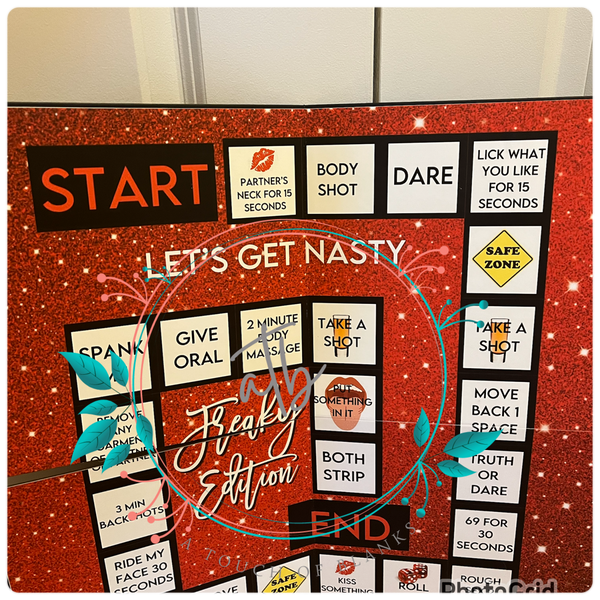 “Freaky” Valentine Game Board (Digital Download) – A Touch of Blanks & More